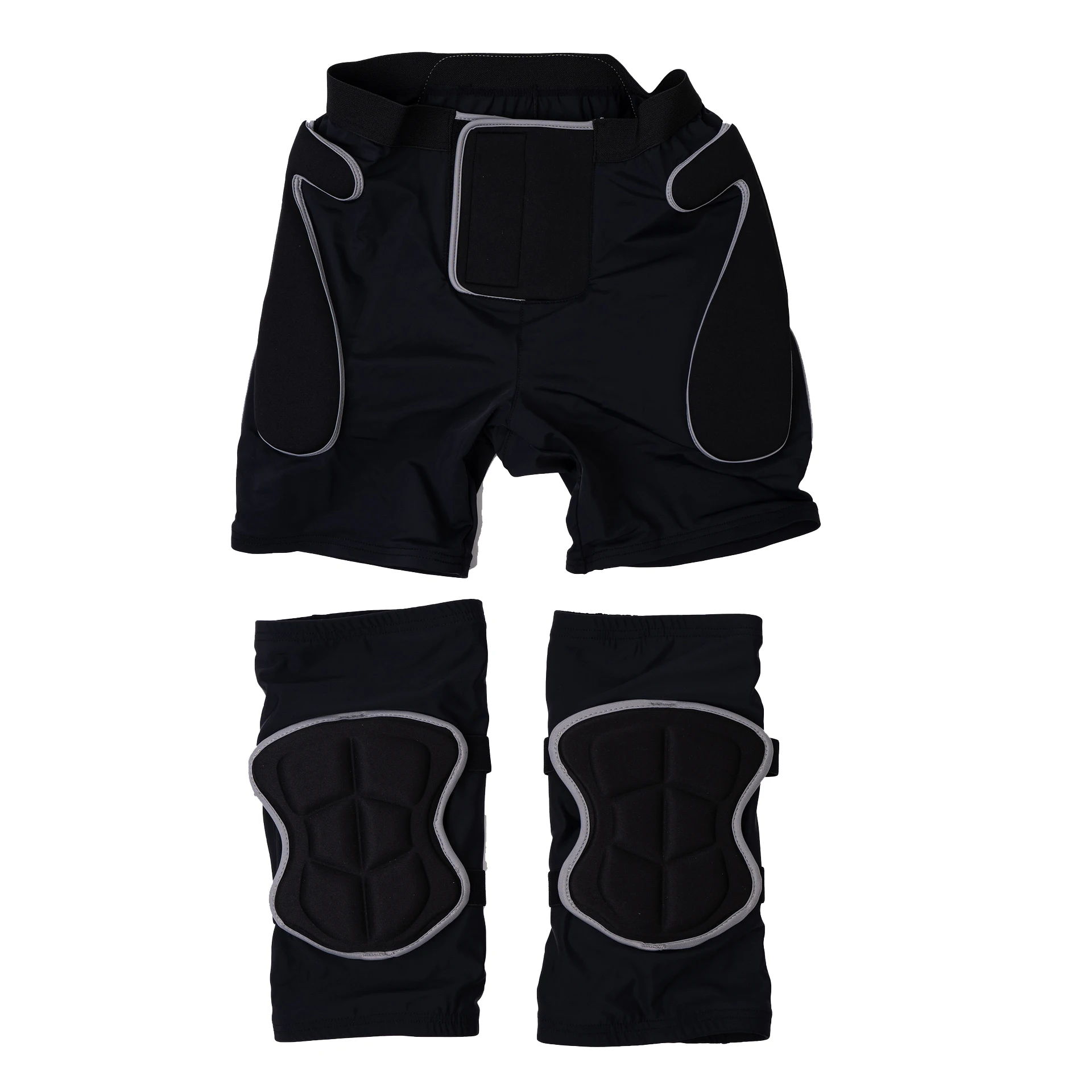 Snowboard Ski Hip Butt Knee Guard Impact Pad Skiing Shorts Pants Knee ...
