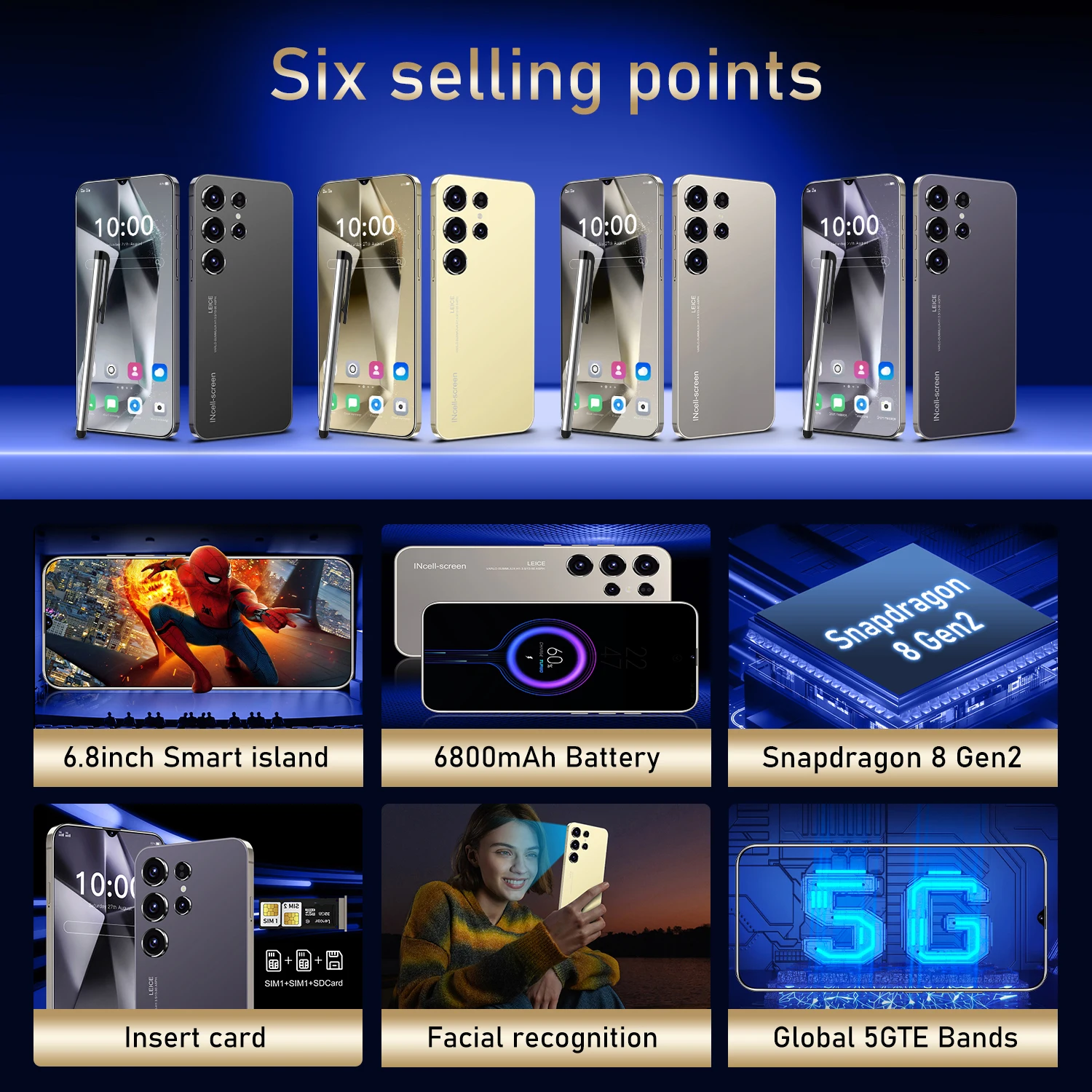 Cell Ultras SmartUltras Unlocked S24 Use Original Tablet Android Ultra ...