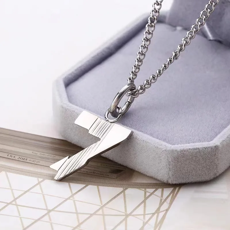 Trend Personality Lucky Number 7 Pendant Necklaces For Men Women Unisex ...