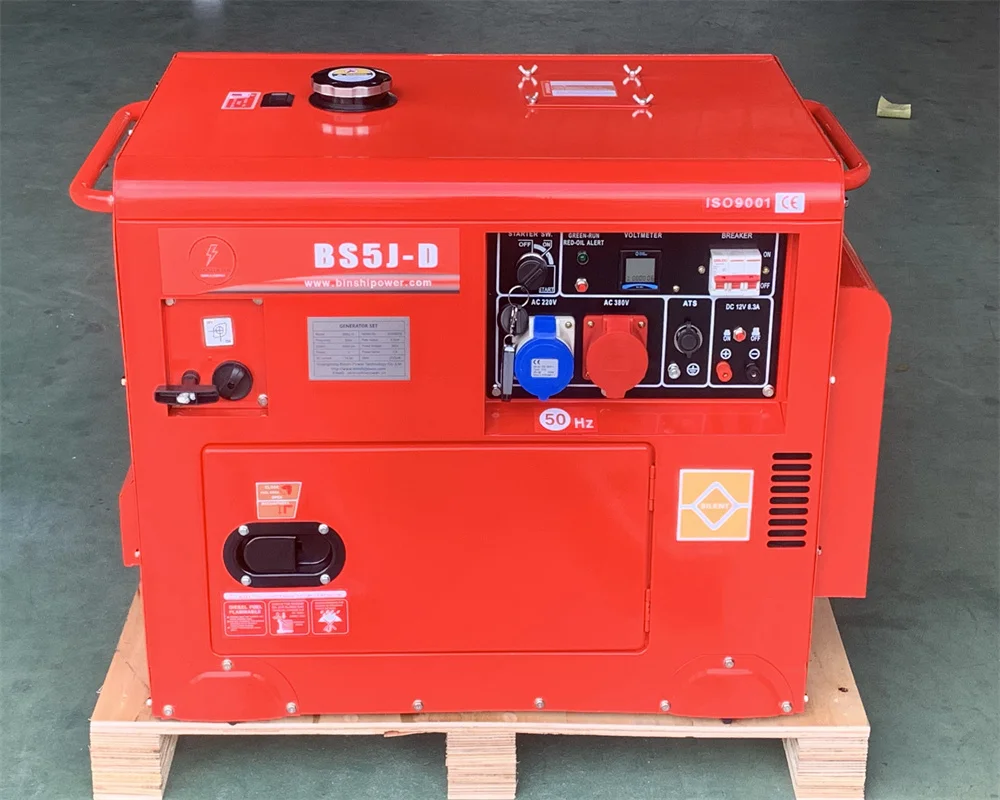 Silent 15kva Single Phase Dynamos Alternator Portable Permanent Magnet ...