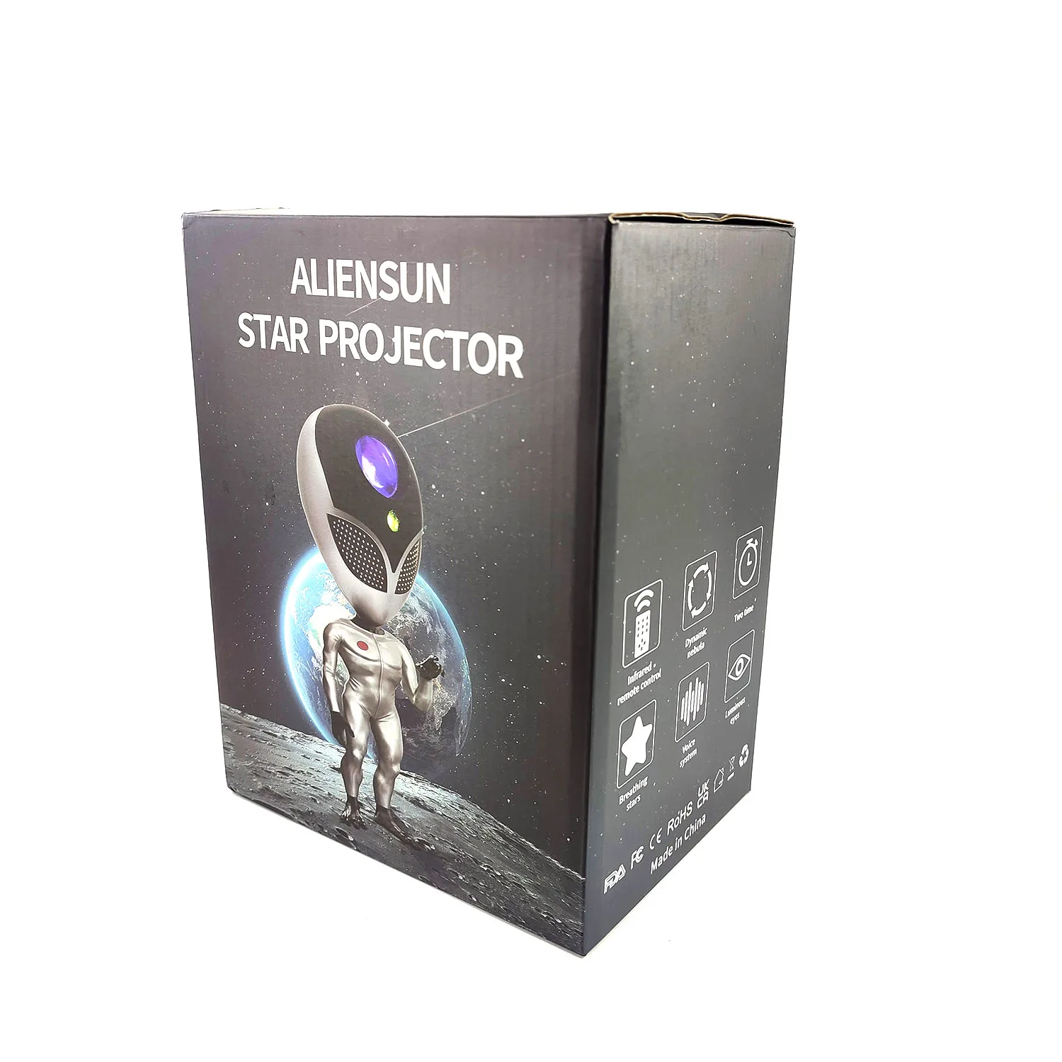 Linli 2022 New Alien Starry Nebula Ceiling Led Lamp With Timer And ...