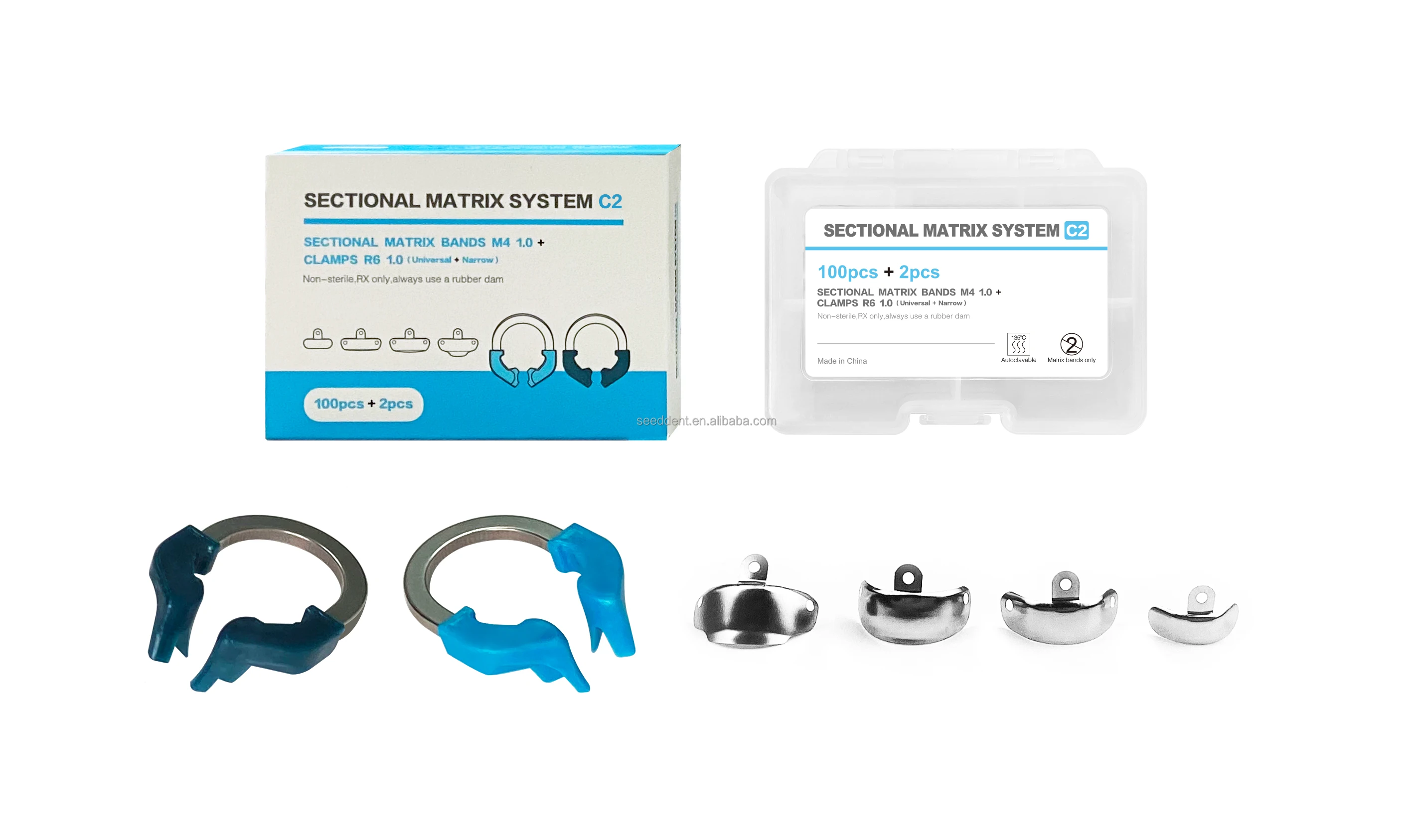Dental Sectional Matrix System C2 - Superior Denture Material