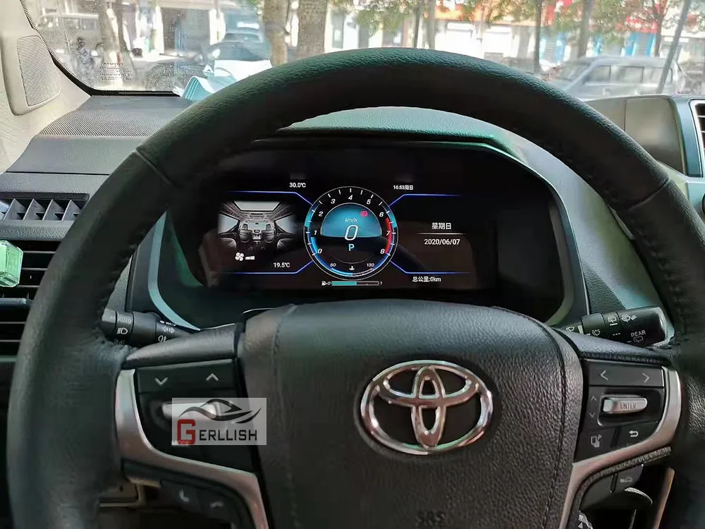 Digital Dashboard Panel For Toyota Rav4 2017 2018 2019 2020 Virtual ...