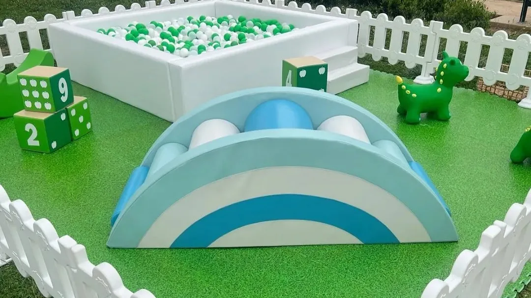 Ocean Blue Toddler Indoor Soft Play Equipment Package For Party Rental ...