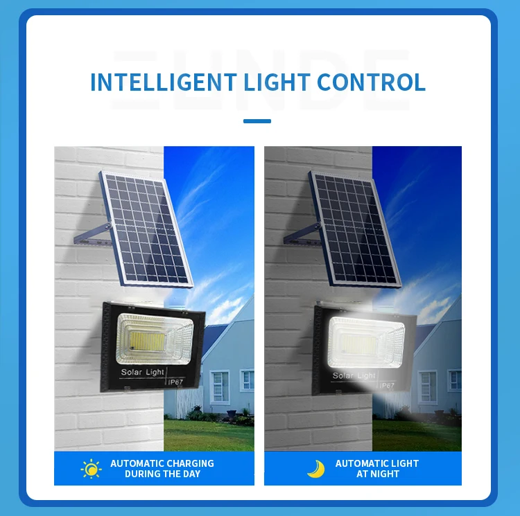 1000W Floodlight 12 Generation 500w Outdoor Projector Solar LED Flood ...