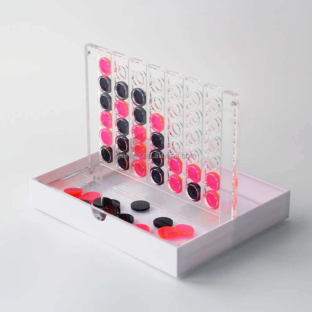 Custom Acrylic Chess Set Chess Board Games Checkers Building Blocks ...