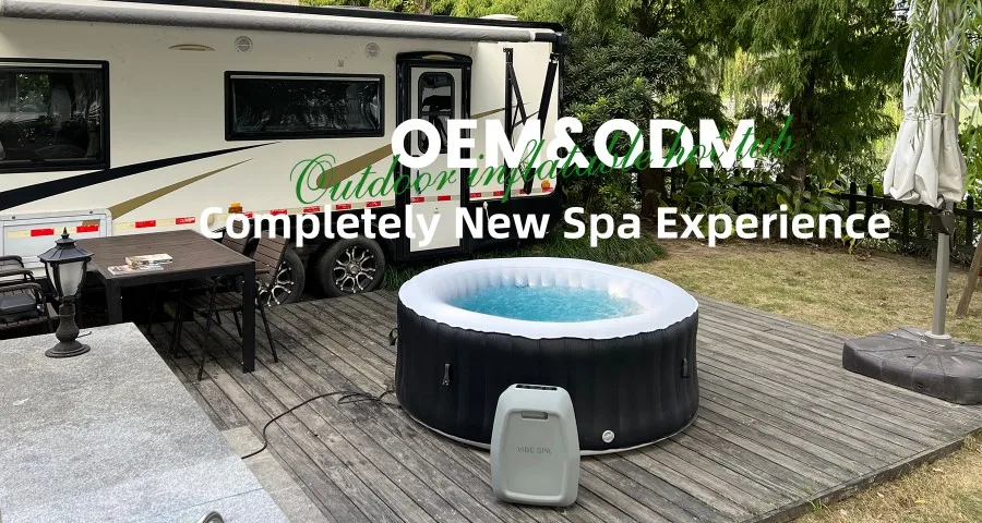 Drop Stitch Pool Jacuzzi Outdoor Spa Jacuzzi Inflable Exterior ...