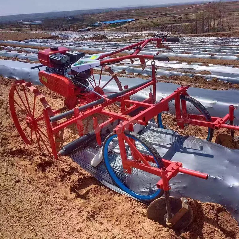 Soil Ridger Farm Potato Plastic Mulching Laying Machine