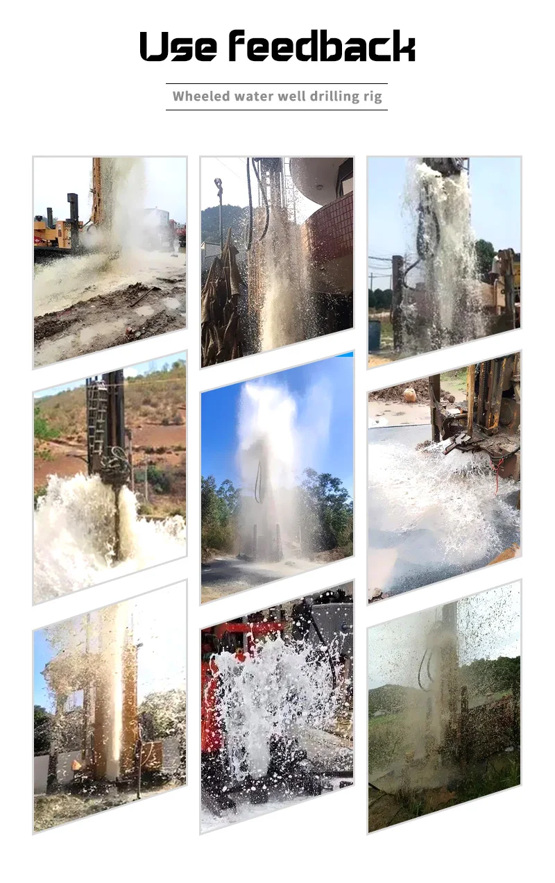 New Arrived Underground Deep Well Drilling Machine 78KW Wheels Type RLD ...