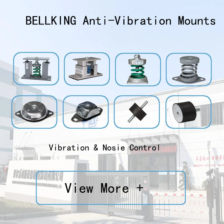 Customized Anti Vibration Silent Block Damper Anti Rubber Bell Mounts ...