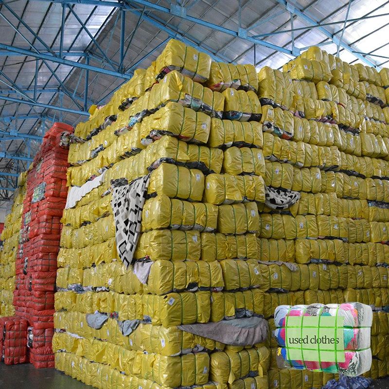 Grade KINGAAA Used Clothes Uk Bales 100kg Thrift Bales Ropa Usada from ...