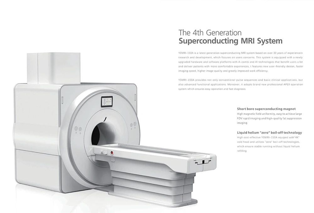 YSMRI-150A - High Performance Pet-Ct for Animal Healthcare