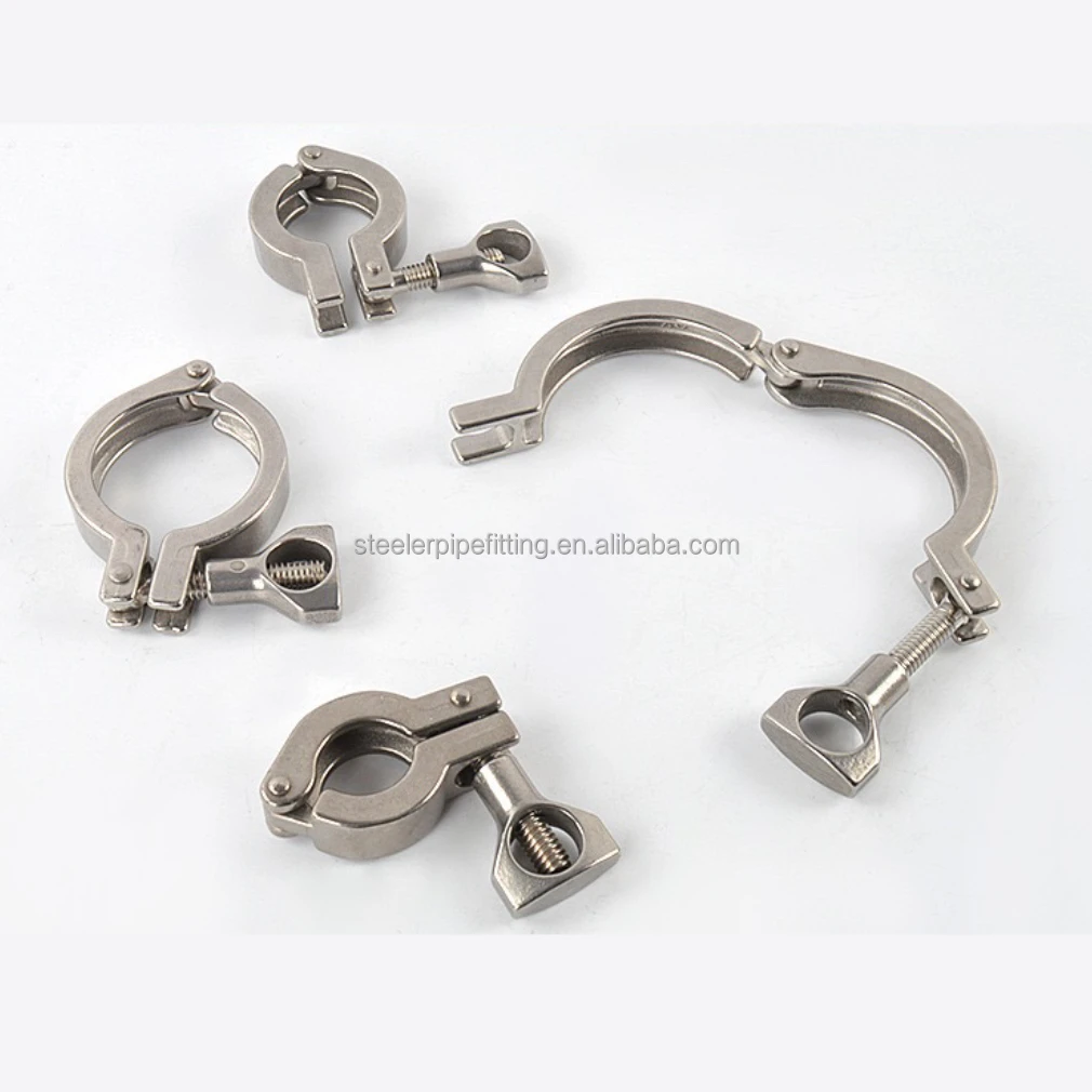 Stainless Steel 304 316 Sanitary Fasteners Single Pin Clamp - Buy Ss304 ...