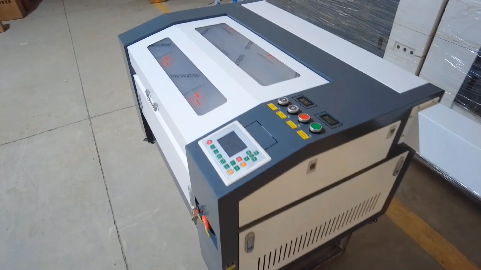 Ruida System Co2 Laser Engraving And Cutting Machines 400mm*600mm 4060 ...