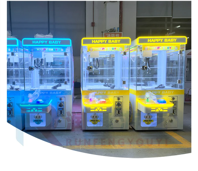 Wholesale Coin Operated Candy Arcade Game - Cheap Doll Plush Mini Claw ...