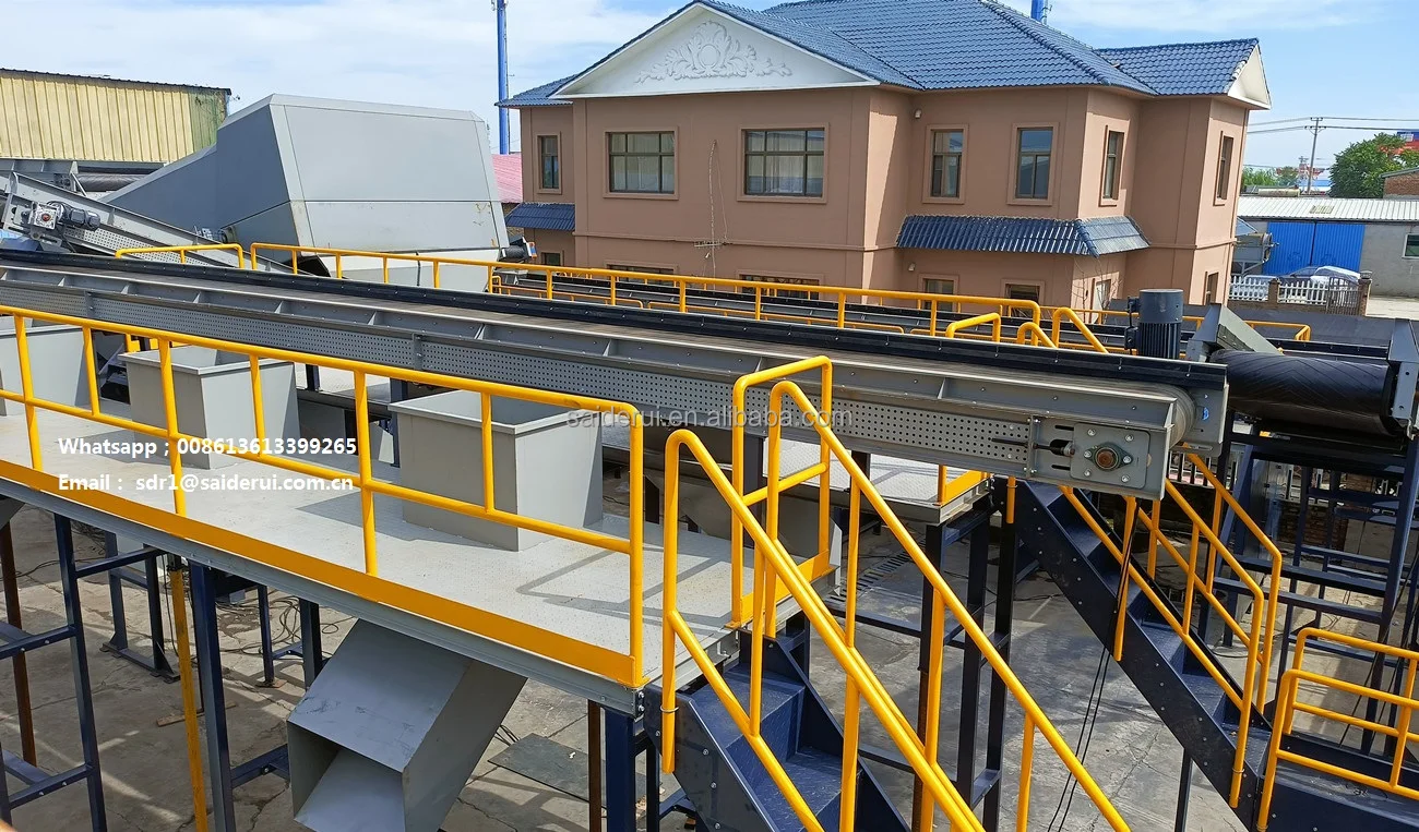 MSW Sorting Plant - Ballistic Plastic & Container Separator