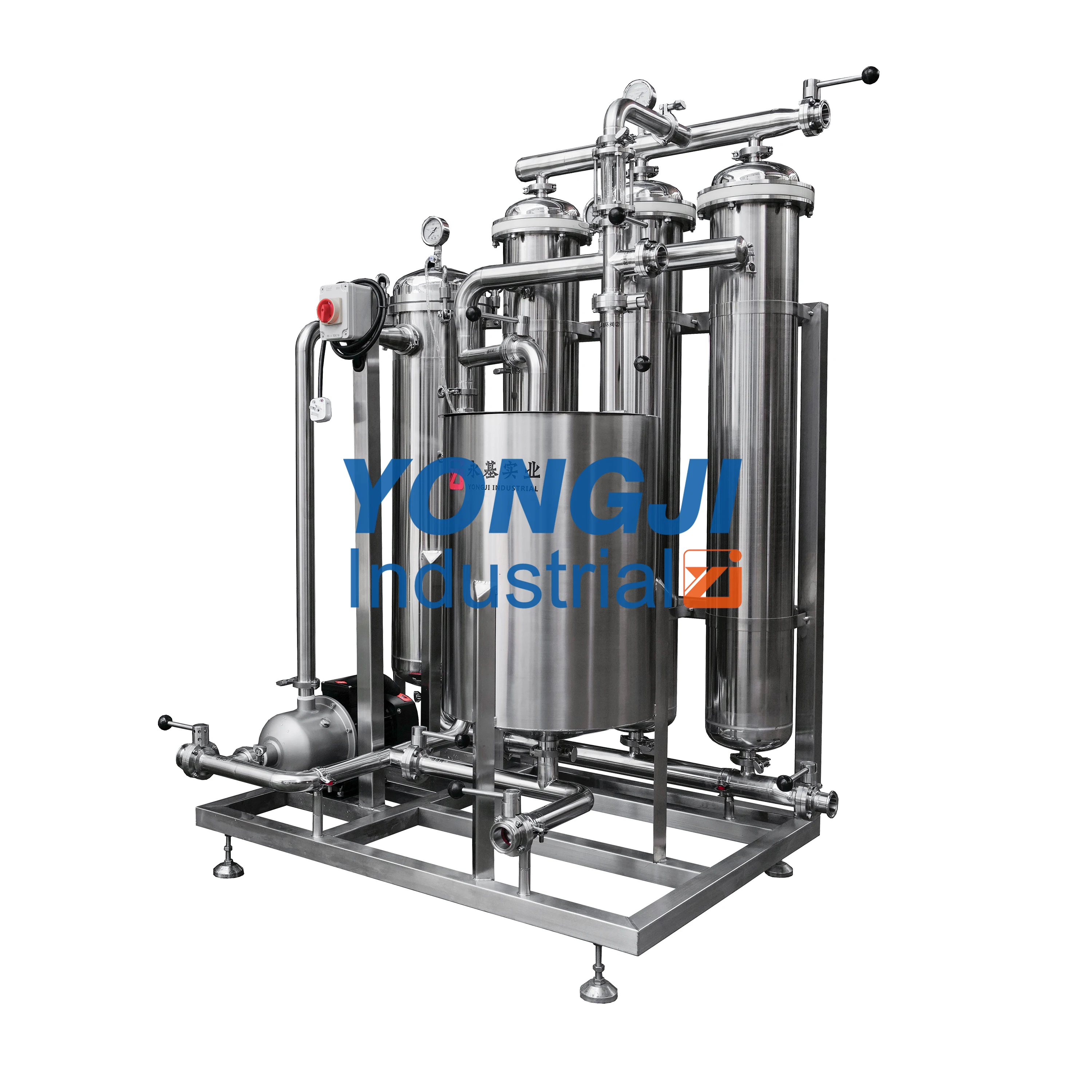 Stainless Steel Cross Flow Filtration System for Apple Cider Vinegar ...
