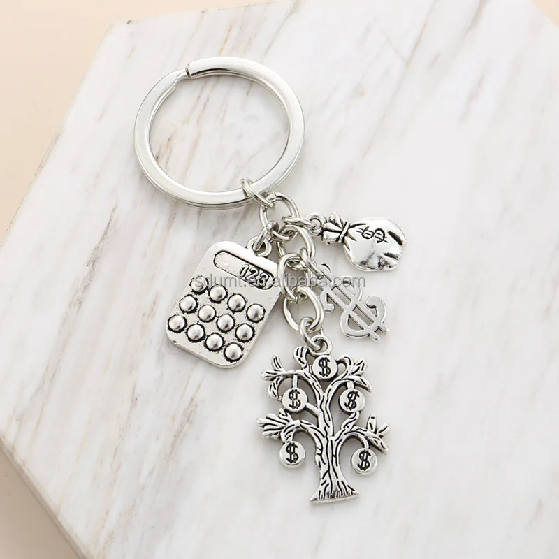 Hot Sales 100 Dollar Usd Model Keychain Money Tree Purse For Souvenir ...