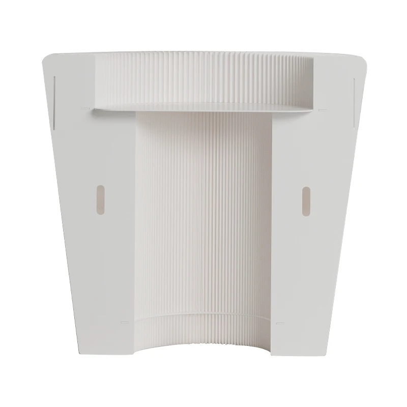 ihpaper Paper Reception Desk With Display Folding Front Desk Reception ...