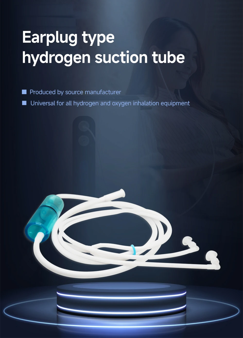 Japan Molecular Hydrogen Gas Ear Pipe Tube H2 Inhaling Ears Healthcare ...