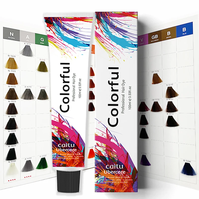 Customized Hair Color Cream Logo Mens Permanent Hair Color Permanent ...