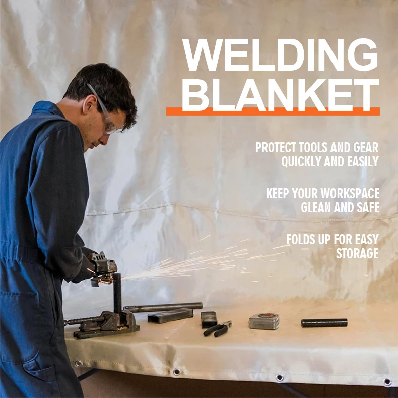 Welding Insulation Blankets - Heavy Duty & Heat Protection