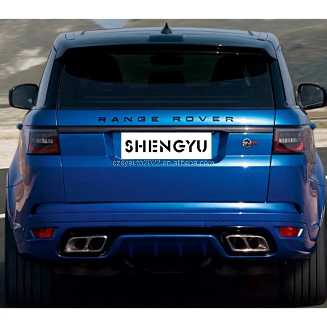 Car Body Kit for RANGE ROVER SPORT 14-17 Upgrade to 18-21 SVR Model ...