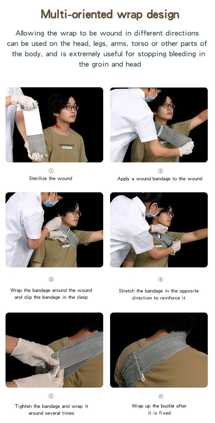 High Quality Cotton Wound Dressing Bandage Super Absorbent Emergency ...