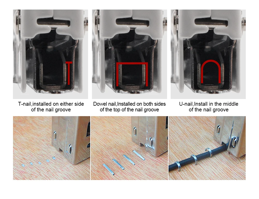 Manual Gs Tacker Stapler Framing Wood Sewing Fence Manual Hand Tool ...