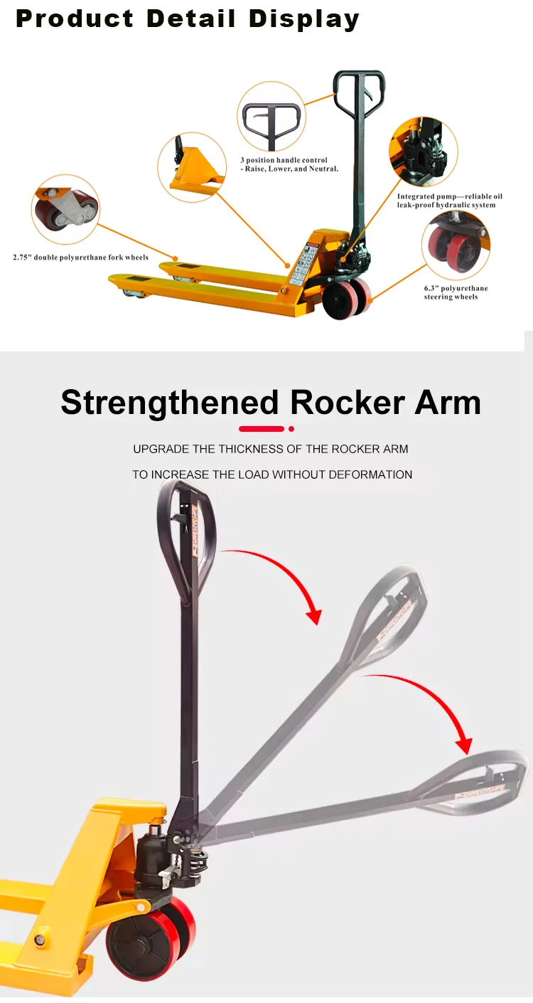 Yuande Hydraulic Hand Trolleys - Efficient Material Handling