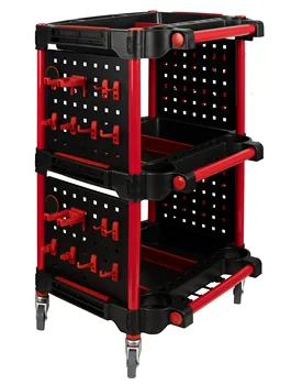 Auto Detailing Tool Cart With Tool Hanging Board-car Detailing ...