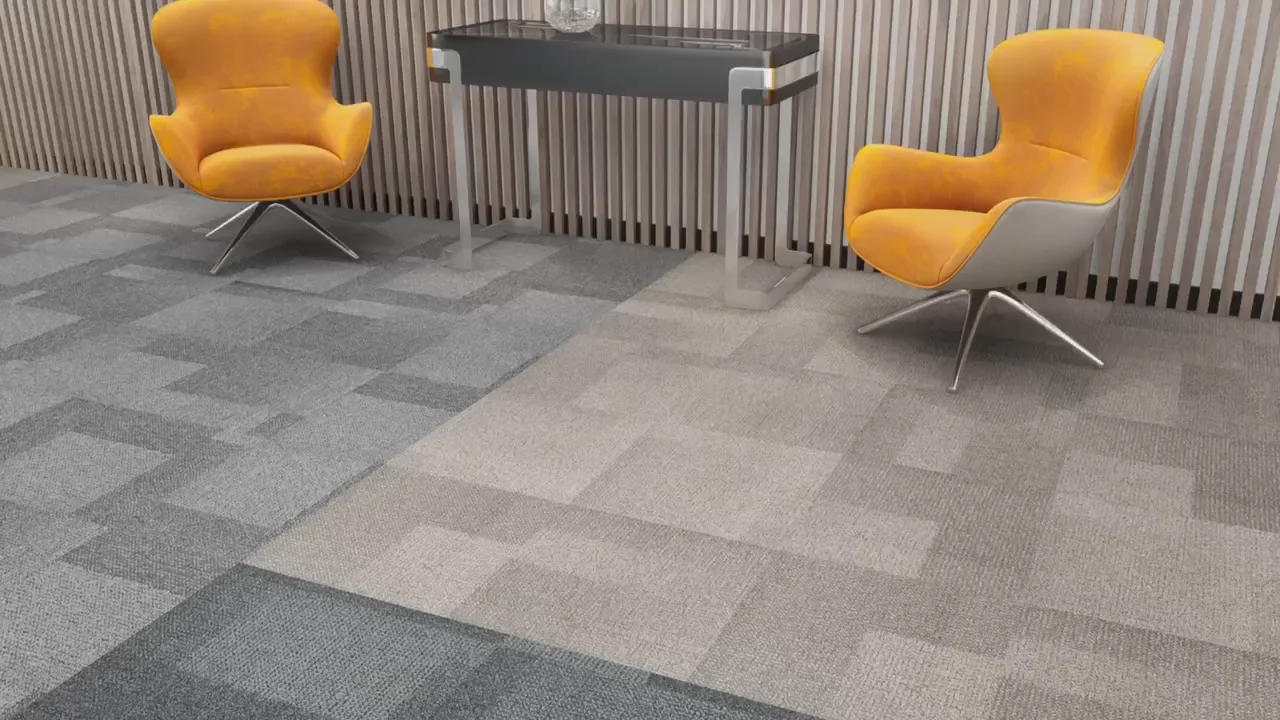 Nylon Carpet Tiles Floor Tile Square Geometry Karpet Office Carpet For ...
