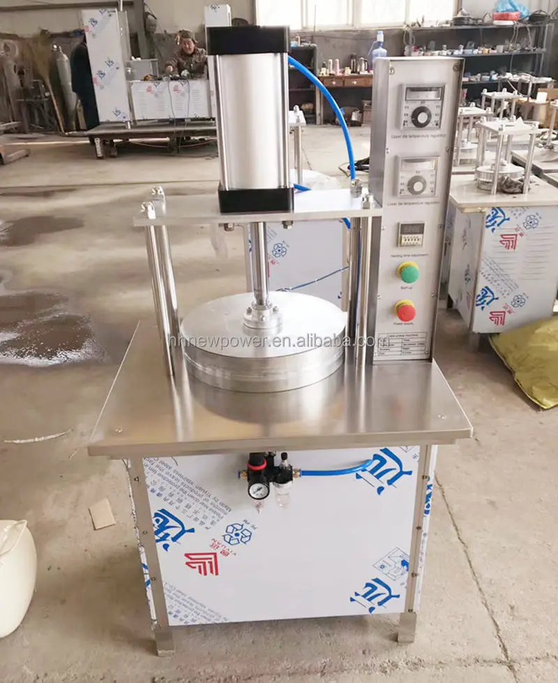 Pneumatic Motorized Chapati Roti Paratha Making Machine Hydraulic Flour ...