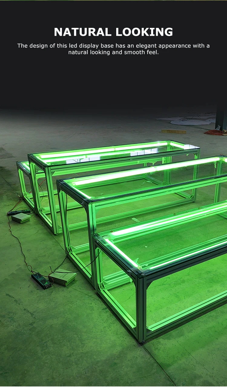 Free Standing Glass Display Cabinet Aluminum And Glass Display Cabinets ...