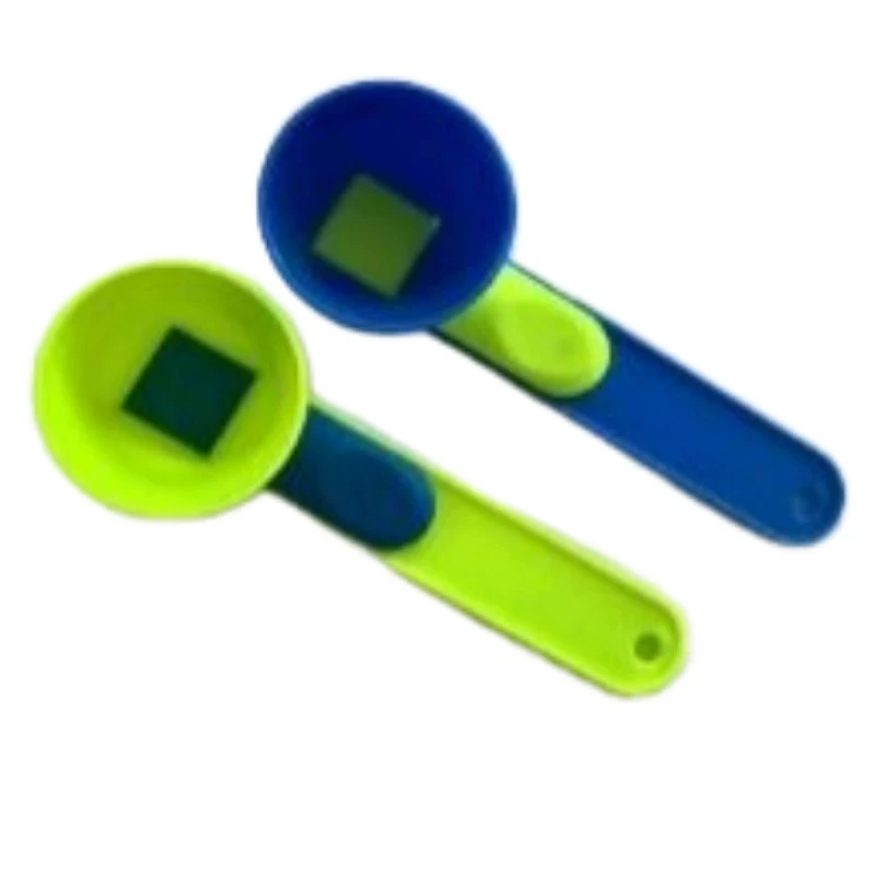 Creative No Spill Measuring Spoon Funnel Preparation Protein Powder ...