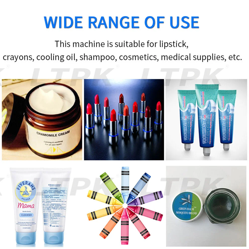 Manual Paste Lip Gloss Balm Lipstick Melter Filling Machine Small ...