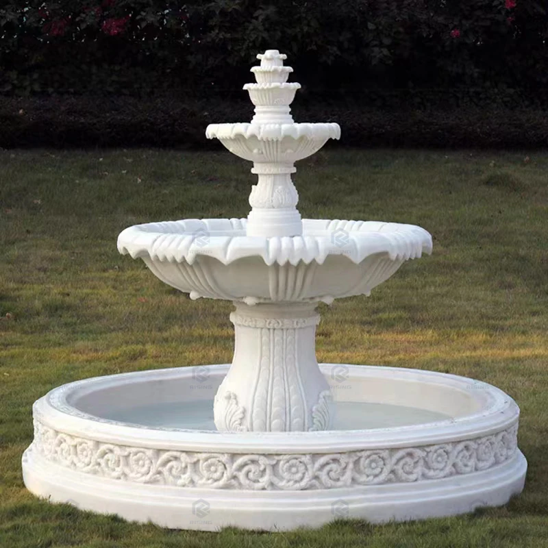 Rising Custom Marble Stone Fountains - Durable & Artistic