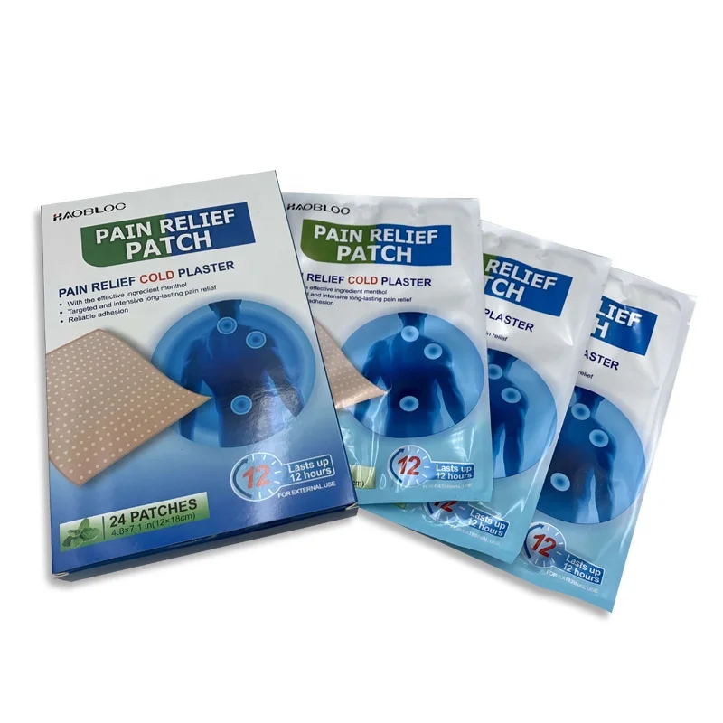 Herbal Topical Plaster for Joint Pain Relief - 2 Year Shelf Life