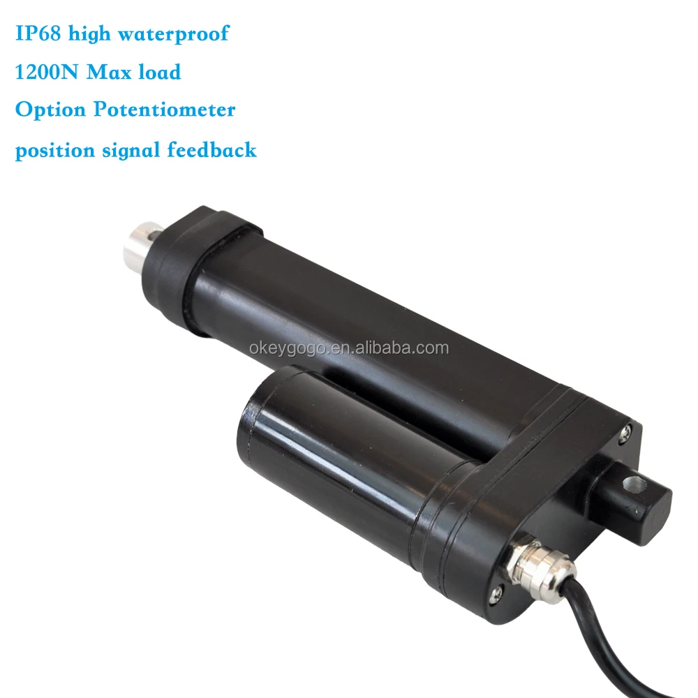 IP68 Waterproof Electric Linear Actuator 12V/24V - OEM | Wholesale
