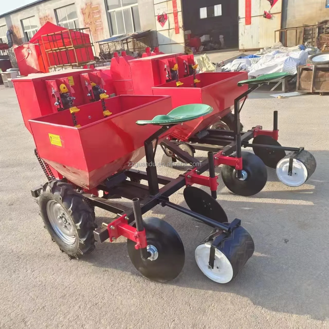 Zzgd Mini Tractor Mounted 1 Row Potato Planter Potato Seeder Potato ...