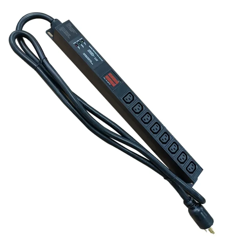 Oit 240v Meter Pdu With Spd 30amp Pdu 8 Way Iec C13 Rack Mount Nema ...