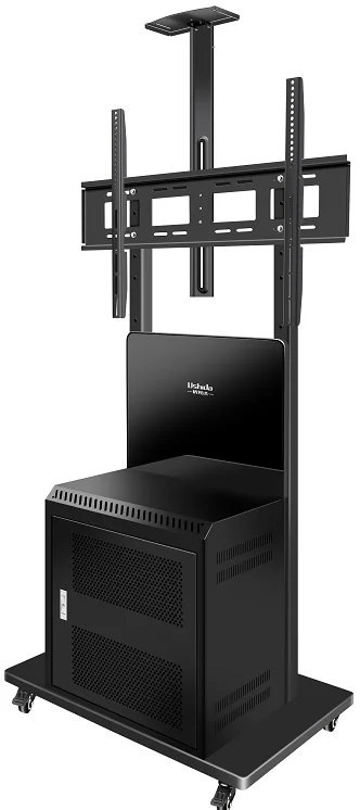 Mobile Motorized Tv Lift Floor Stands Rolling Tv Carts For Living Room ...