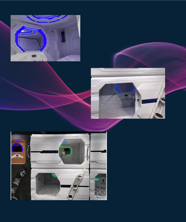 Capsule Mobile Bed Sleeping Pods Bunk Bed Container Space Capsule Hotel ...