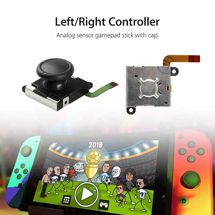 Controller Replacement - 3D Rocker Analog Joystick for Nintendo Switch ...