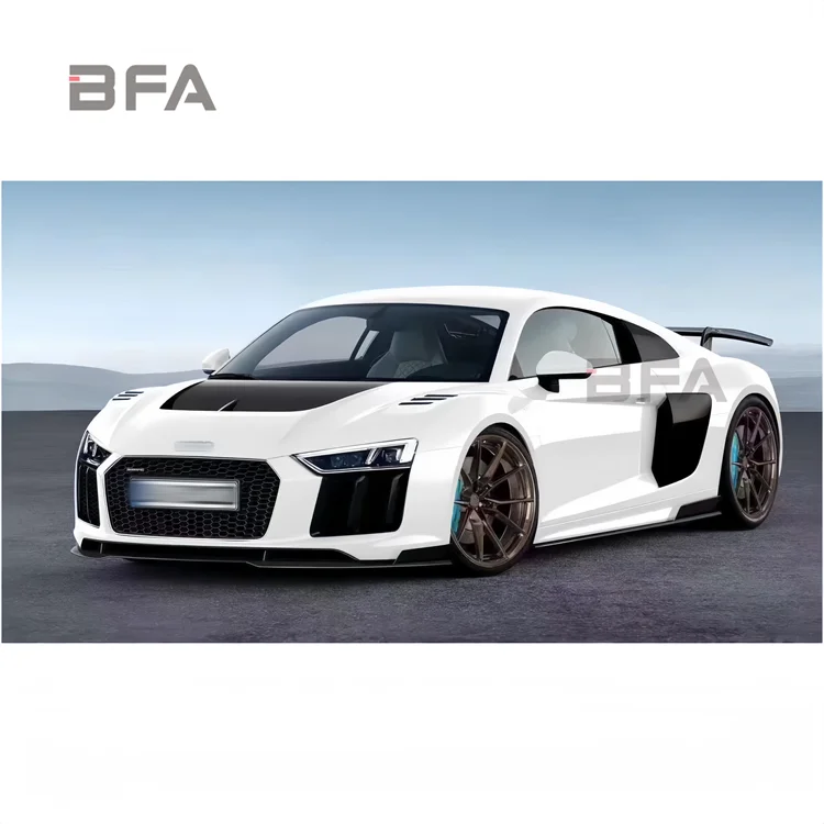 Body Kit For The New Audi R8 Upgrade Retrofitted Carbon Fiber Hood 1016 ...