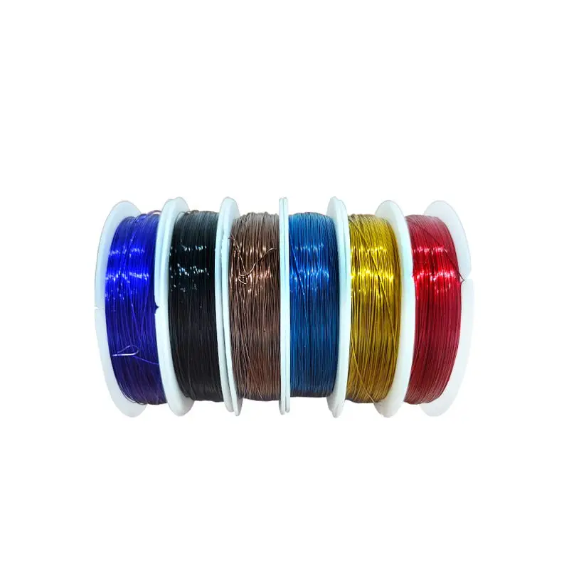 Factory Custom Size Bright And Durable Colors Coloured Aluminium Wire ...