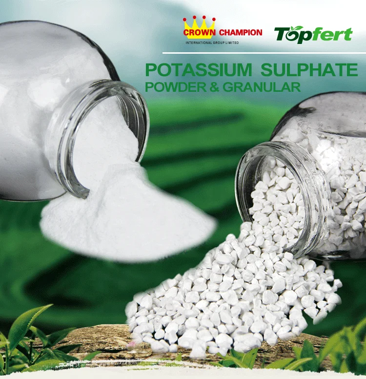 Crown Champion 100% Water Soluble Potassium Sulfate Sop 0-0-50 Foliar ...