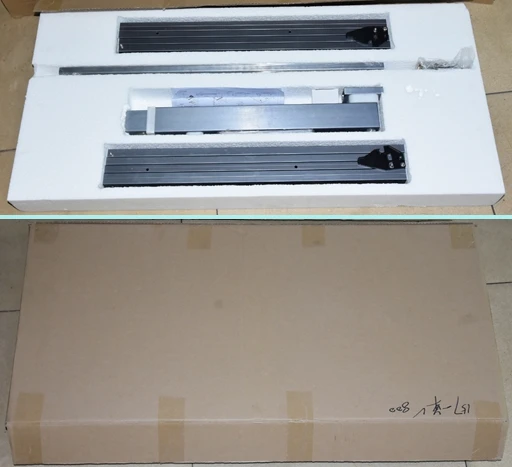 Hidden Pull Out Dining Table T Aluminum Section Extension Table Slide ...