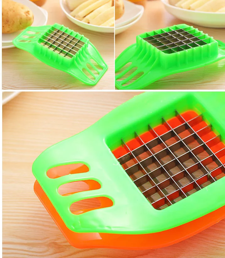 Kechin Hand Held Multifunctional Onion Cutter Fruits Slicer Potatoes ...