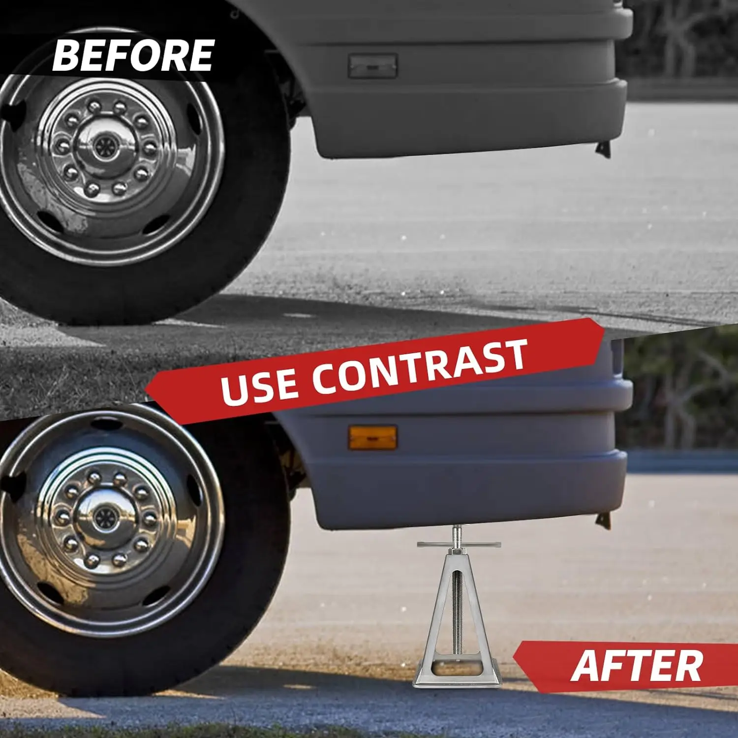 Stack Jack 4 Pack For Caravan Camper Trailer Adjustable From 10 Inch To ...